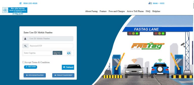 Bank of Maharashtra FASTag - FASTag.net Information Portal