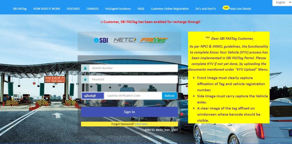 Punjab National Bank FASTag - FASTag.net Information Portal